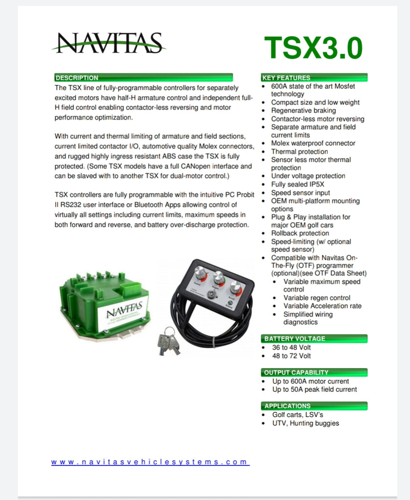 Navitas 440 Amp Controller – Pro Carts